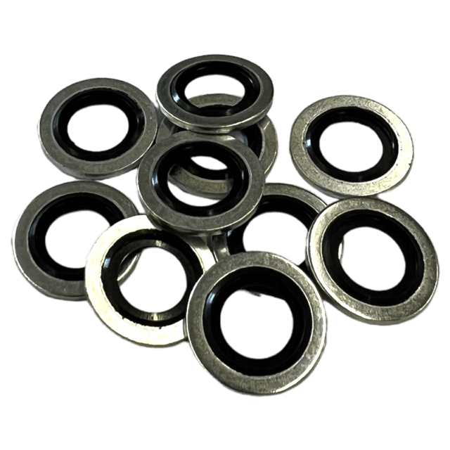 CO2 Gas Washer (10 Pack) for Secure & Airtight Connections