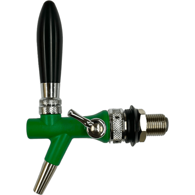 Green ACE compensator beer tap 1/2'' thread 5/16'' – Morepour Drinks ...
