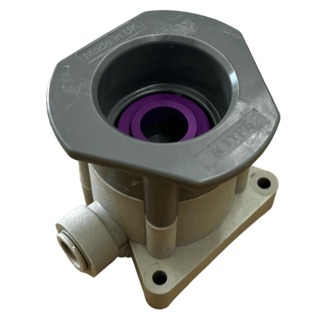 Keykeg wall mounted cleaning socket (Plastic) | Morepour Drinks Dispense